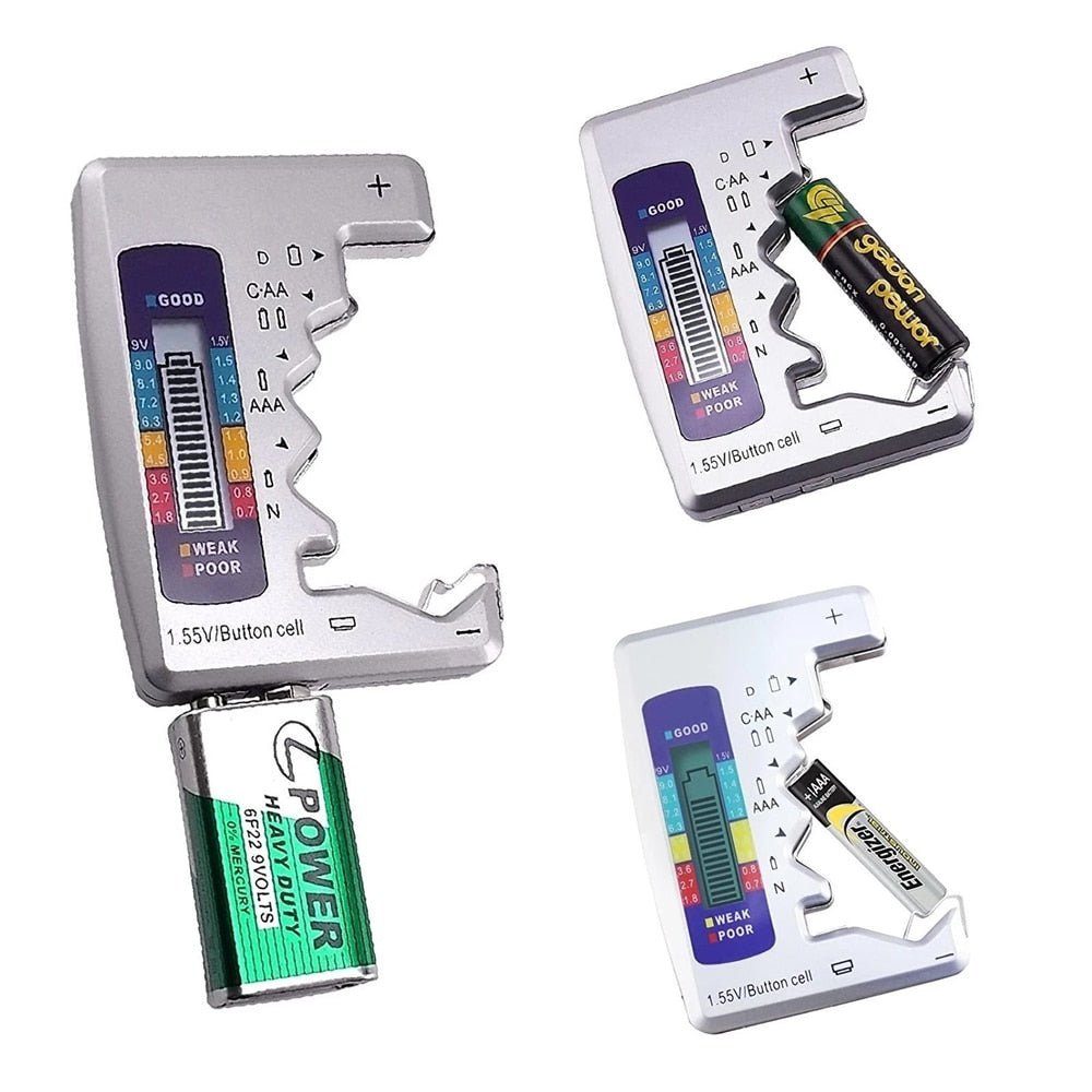 Digital Battery Tester – TechanovaFinds